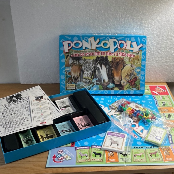 Late for the Sky | Toys | Ponyopoly Kids Junior Board Game By Late For ...